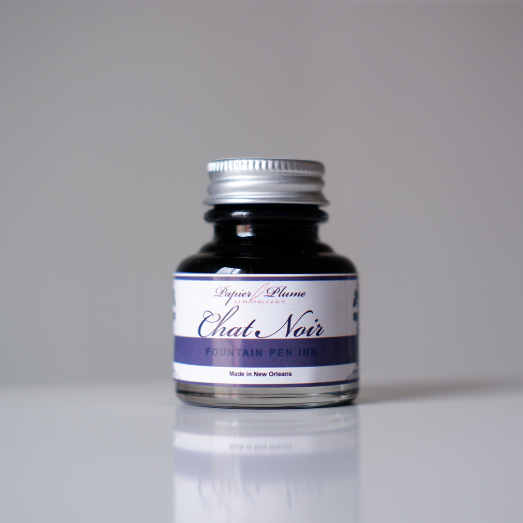Papier Plume - Fountain Pen Ink - Chat Noir