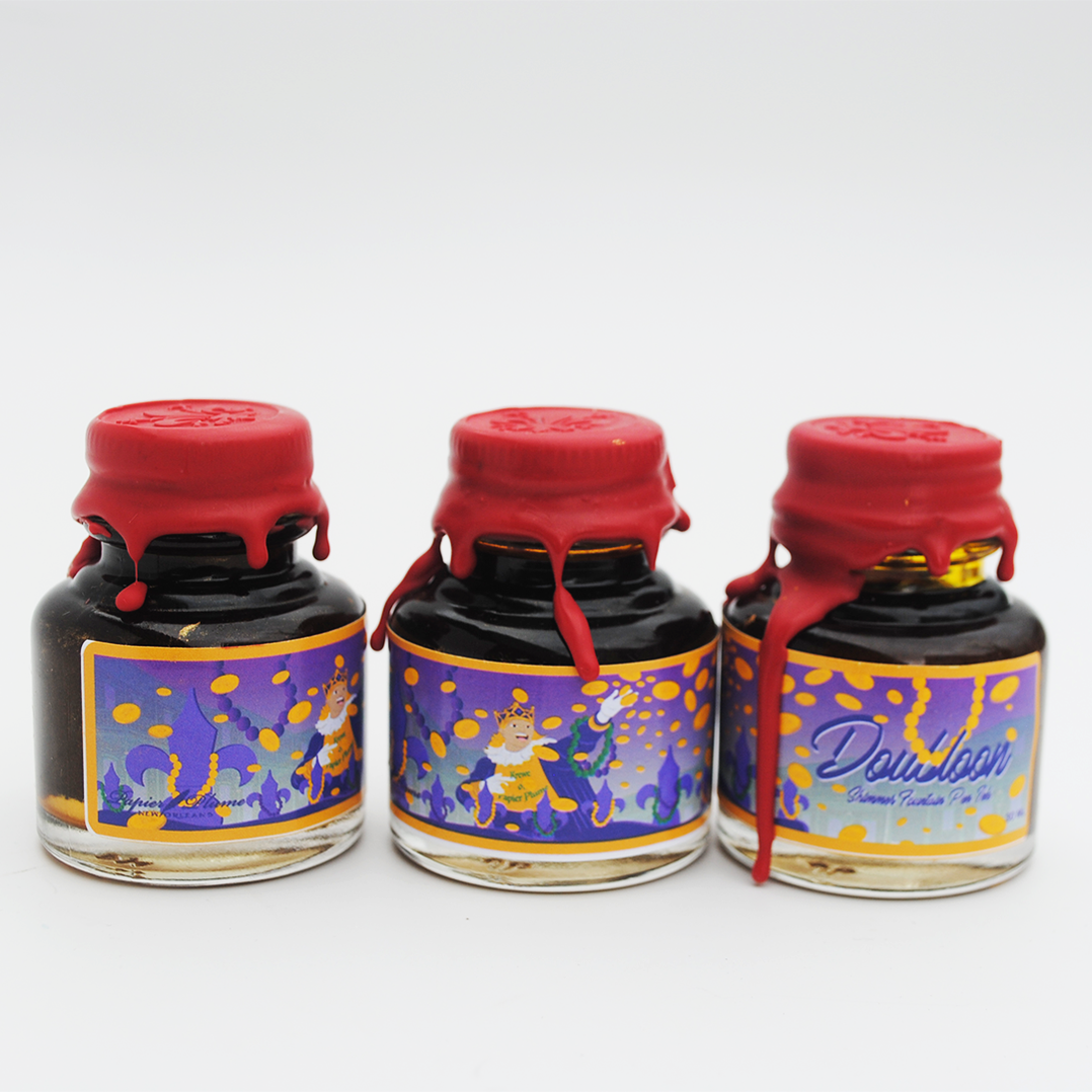 Papier Plume - Doubloon - Shimmer Fountain Pen Ink