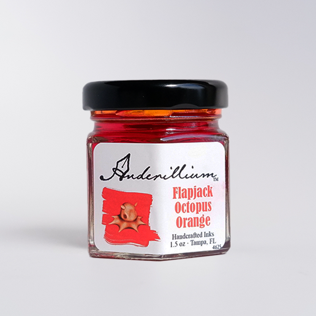 Anderillium - Flapjack Octopus Orange - Fountain Pen Ink– Papier Plume