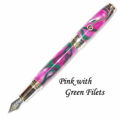 Jean-Pierre Lepine - Indigo Classic Murano - Fountain Pen - Pink with ...