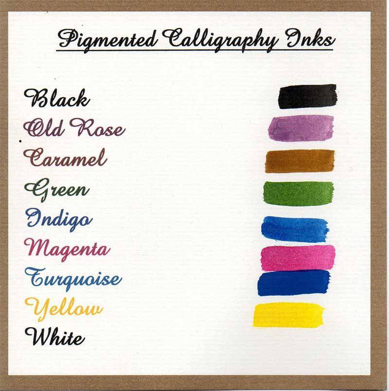 Bottled Pigmented Calligraphy Inks– Papier Plume