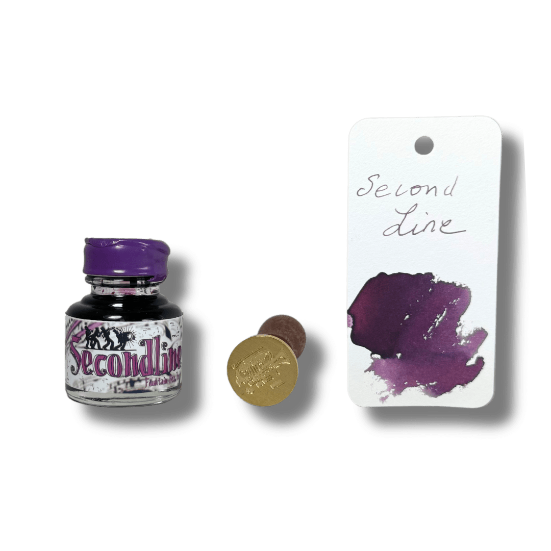 Papier Plume & Tony Hollums - Secondline - Ink & Seal Set