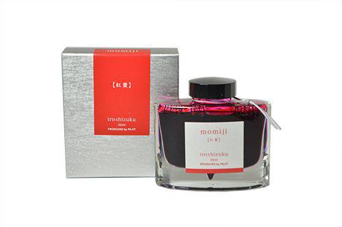 Pilot - Iroshizuku - Fountain Pen Ink - 50ml - Momiji (Vermillion ...