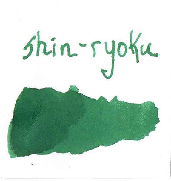 Pilot - Iroshizuku - Fountain Pen Ink - 50ml - Shin-Ryoku (Deep Green ...